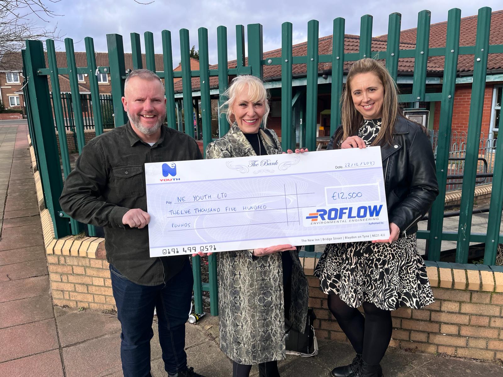 ROFLOW raise an incredible £12,500 for youth services - NE Youth